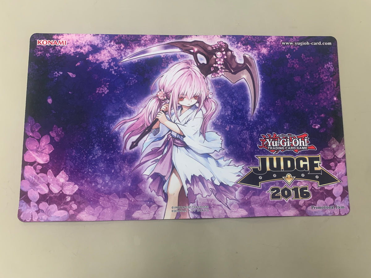Ghost Reaper And Winter Cherries Judge 2016 Playmat Yu Gi Oh