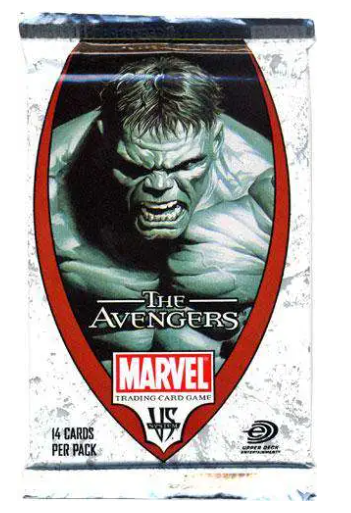 Marvel VS System Trading Card Game The Avengers Booster Pack ...