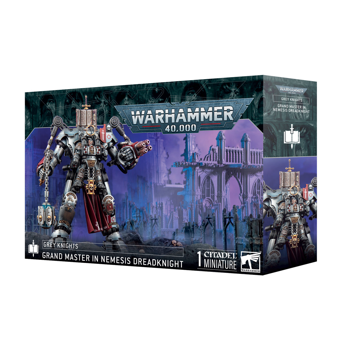 Grey Knights: Grand Master in Nemesis Dreadknight – Brimstone Games